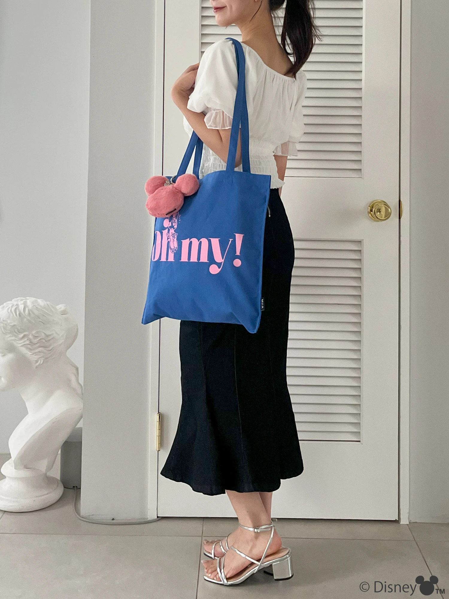 Disney/Minnie Mouse】Oh my!ロゴトート|トートバッグ|バッグ Disney/Minnie Mouse】Oh my!ロゴトート|トートバッグ|バッグ